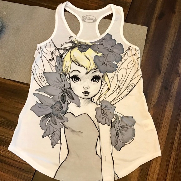 Disney | Tops | Disney Tinkerbell Tank | Poshmark